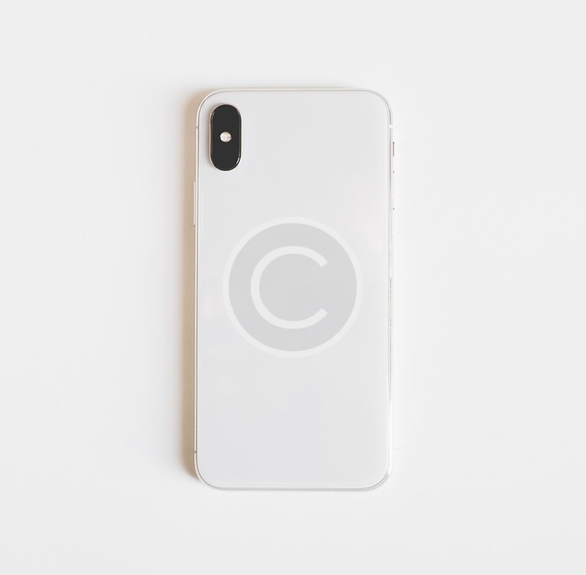 iPhone Hybrid Matte White Skin Cover | MARKEY